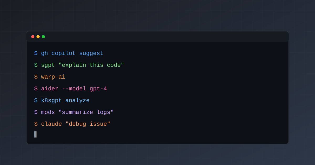 AI-Powered Command Line Tools Every Developer Should Know in 2025 ...