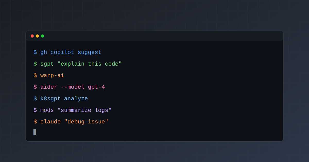 AI-Powered Command Line Tools Every Developer Should Know in 2025 ...